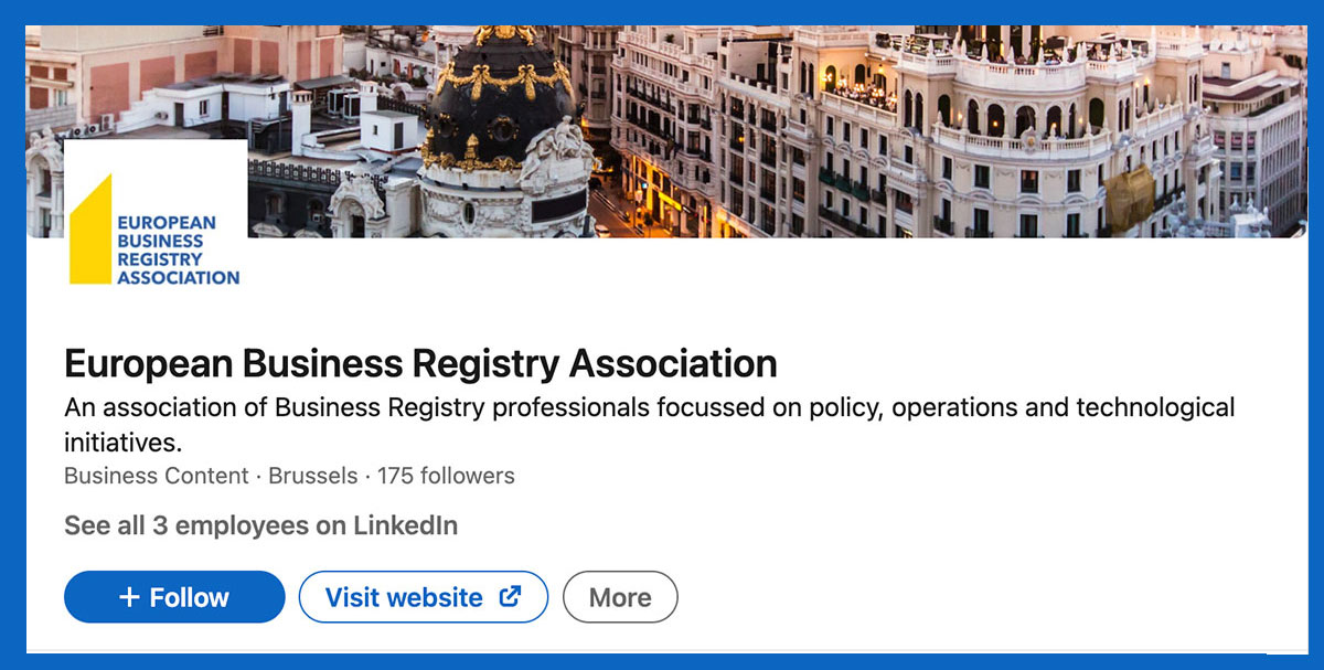 The European Business Registry Association (EBRA)